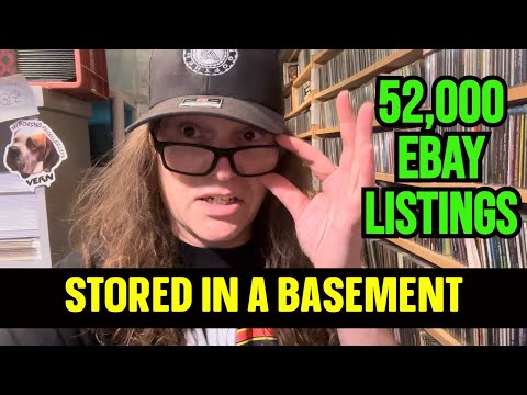 How I Store 52,000 EBAY Items in My Basement - Father Working From Home - 22 Years Reselling