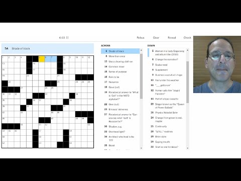 This is an X-cellent puzzle! 💋⌚🎳🔟🚸 - Solving the Thursday New York Times Crossword - 9-14-23