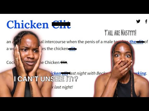 Searching up HILARIOUS Urban Dictionary Terms *TRAUMITIZING* Pt. 1