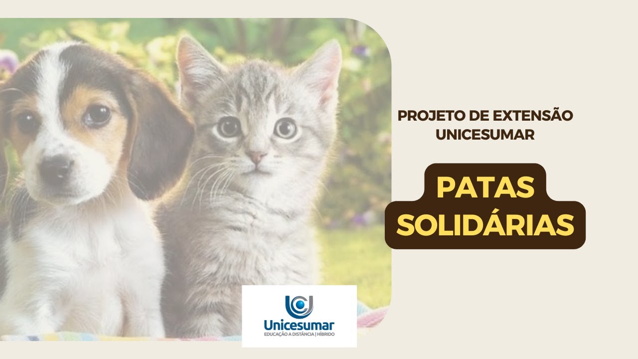 Extension Project - Solidarity Paws - Unicesumar