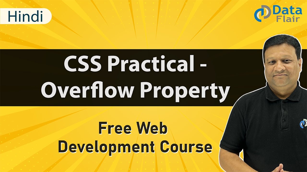 CSS Practical - How to Use Overflow Property in CSS | CSS Overflow Property | CSS Tutorials [Hindi]