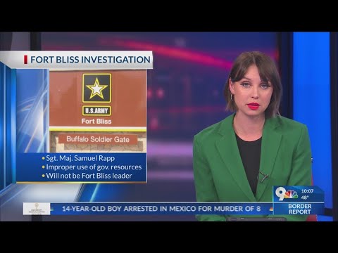 Fort Bliss investigation