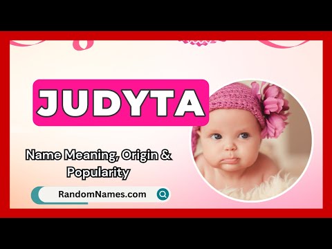 Judyta - Baby Girl Name Meaning, Origin & Popularity - RandomNames.com
