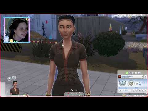 Sims 4 Business and Hobbies Legacy challenge EP1 (twitch vod)