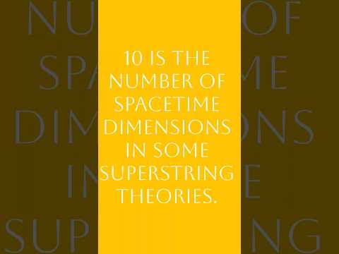 Fun fact about 10!!