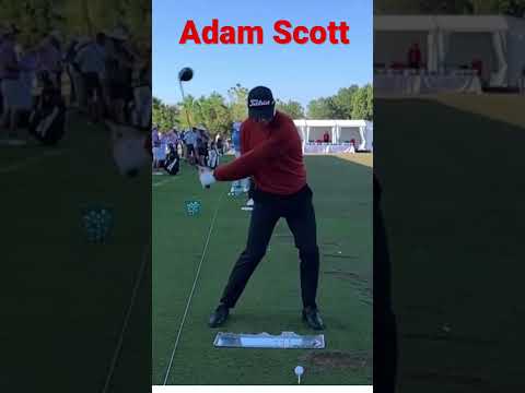 Adam Scott Slow Motion Driver Swing