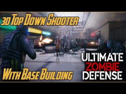 Ultimate Zombie Defense | Multiplayer 12 Rounds | 3D Top Down Shooter Zombie Waves Base Building