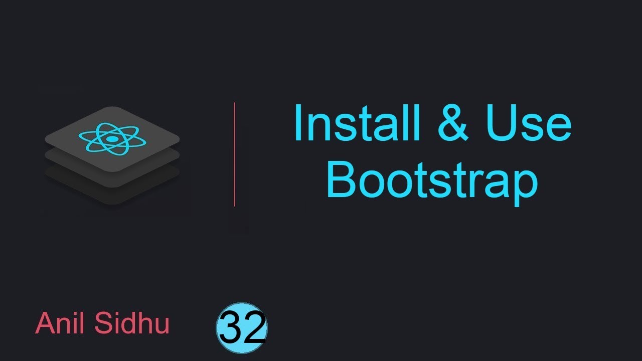 React tutorial for beginners #32 Install Bootstrap