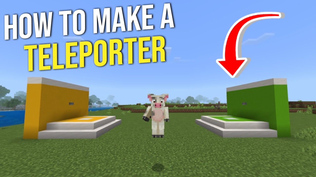 How to Teleport using Command Blocks in Minecraft *Bedrock*