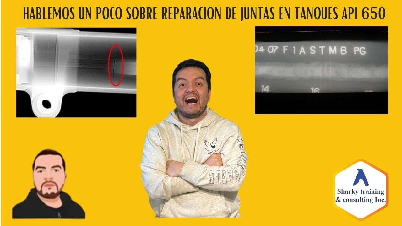 Criterio aceptación rechazo reparación API 650