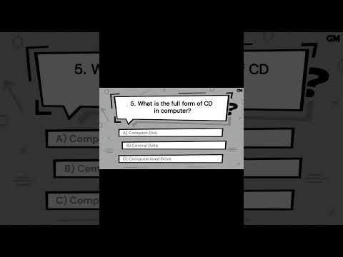 What is the full form of CD in computer? | Great Mind Official