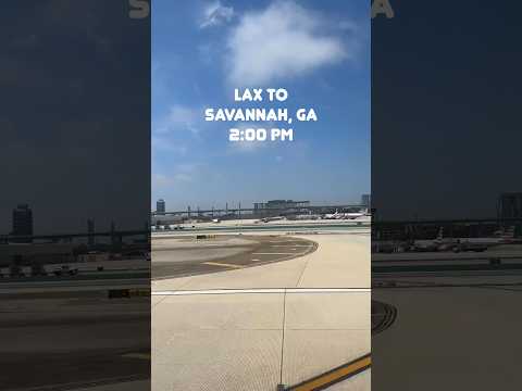 LAX to Savannah, Georgia