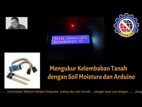 Mengukur Kadar Air tanah dengan SoiL Mouisture Arduino I Kuliah online murah kelas pegawai karyawan