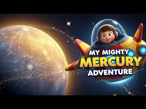 My Mighty Mercury Adventure | Fun Space Facts for Kids | Solar System Learning Video