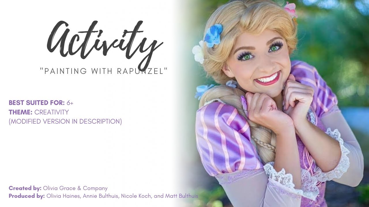 Painting with Rapunzel: The Kingdom Crest