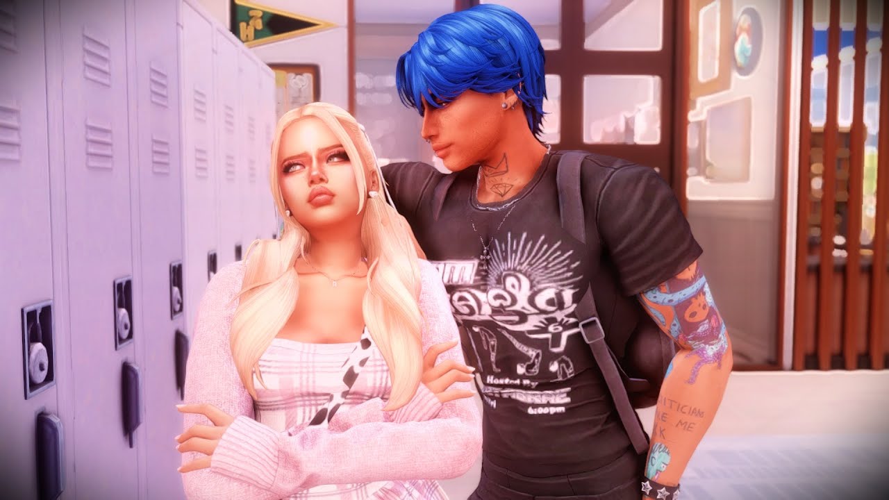 Enemy next dorm 💙🏀 | A Sims 4 Love story | EP.1