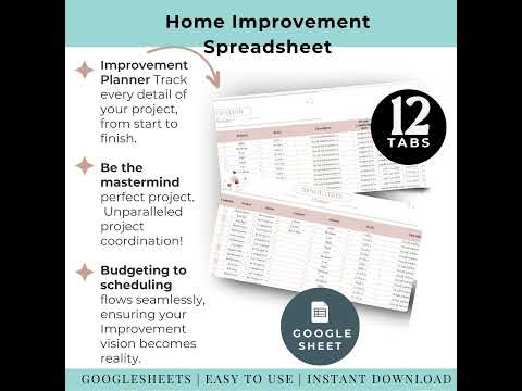 Google Sheets Home Renovation Template Home Pla Cost Spreadsheet Template Contract Renovation Budget