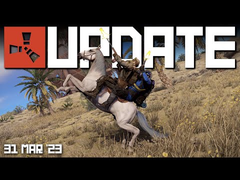 Double Saddles, Pings, New map markers! | Rust Update 31st March 2023