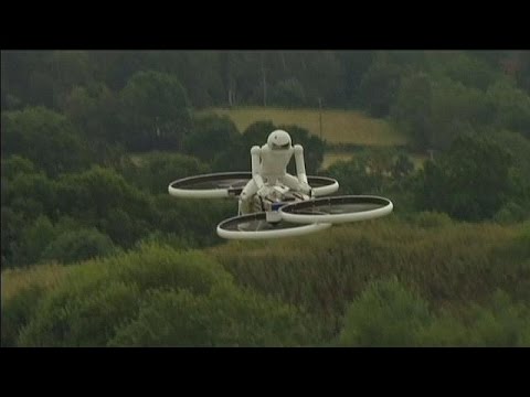 Le Hover-bike, la moto qui vole - hi-tech