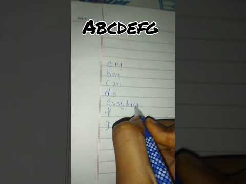 full form of abcdefg