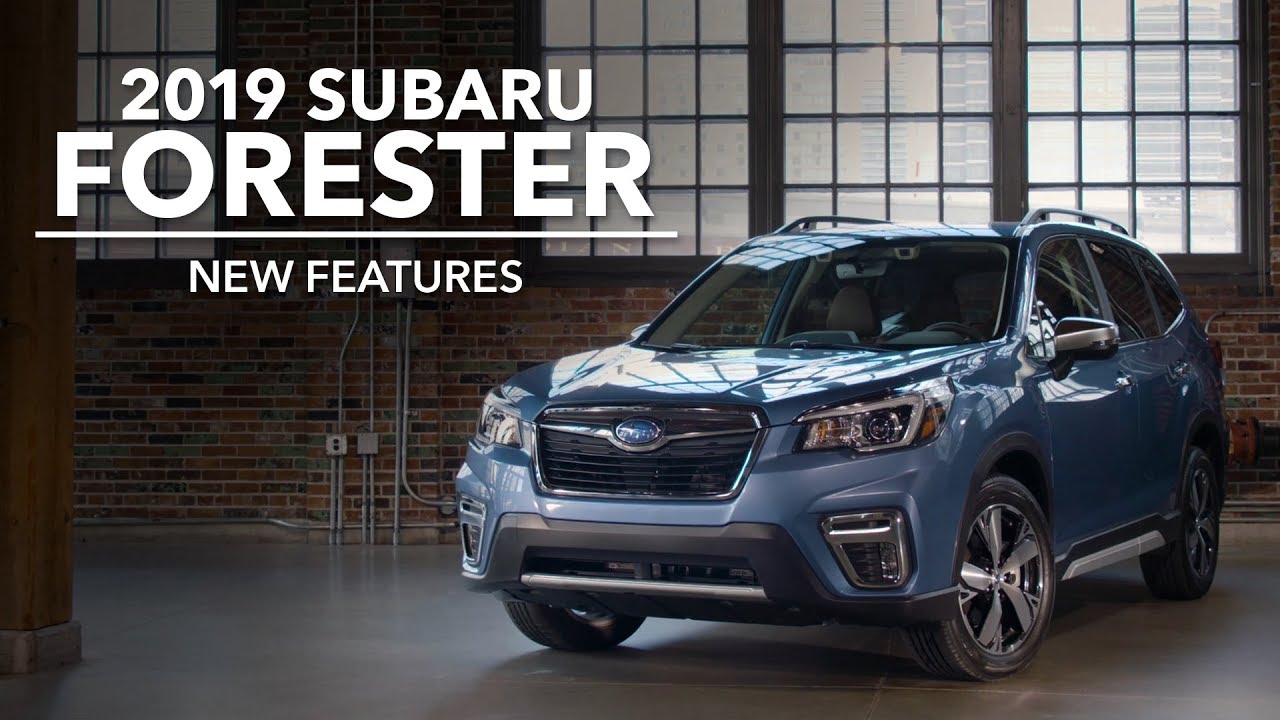 2019 Subaru Forester - New Features