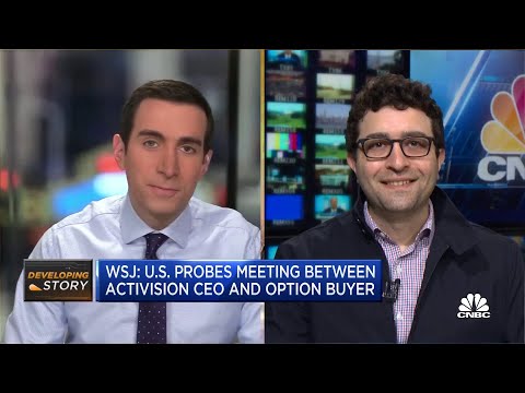 U.S. probes meeting between Activision CEO and option buyer: WSJ