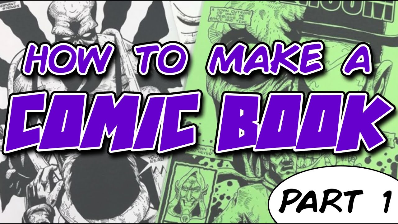 How to make a Comic Book - Part 1 (Idea and Thumbnails)
