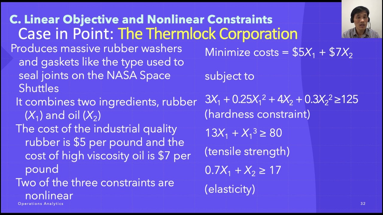 Lecture 05 18 Nonlinear Programming Nonlinear Mixed