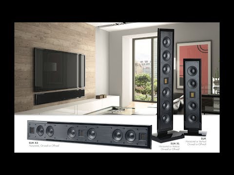 Low-Profile Speakers: Motion SLM, SLM XL, and SLM X3, from MartinLogan