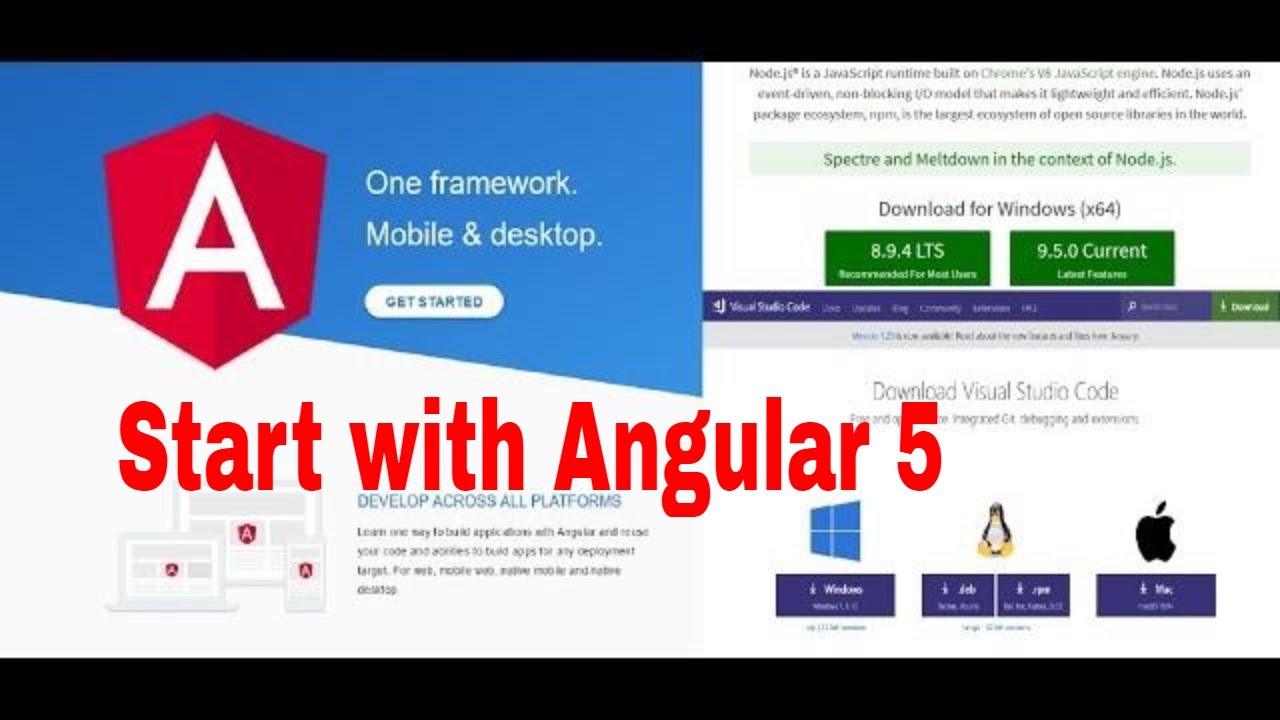 Part 5: Install Angular Cli & Create Project, Component & Set Routing