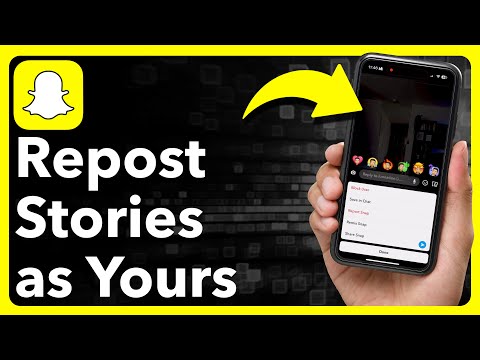 How To Repost Someone's Snapchat Story As Your Story