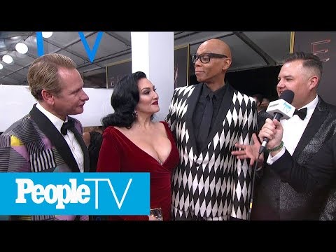 'RuPaul's Drag Race' Judges On Red Carpet Fashion, Importance Of Emmy Awards | PeopleTV