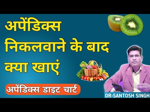 What is Appendix Diet Chart, | Post Appendectomy Food Plan Explained (in Hindi)