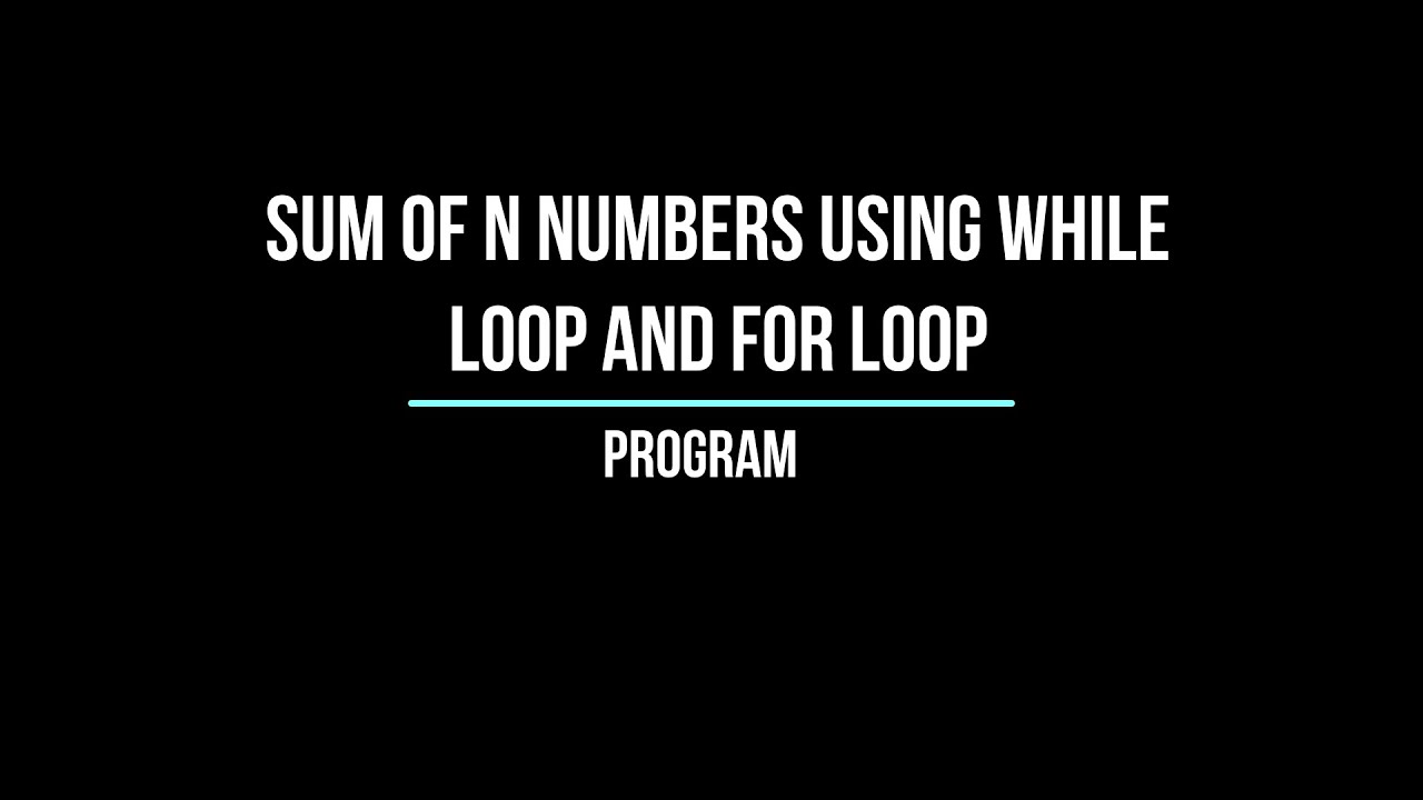 Python Program to Print Natural Numbers Using While and For Loop  | Learn Coding With Python
