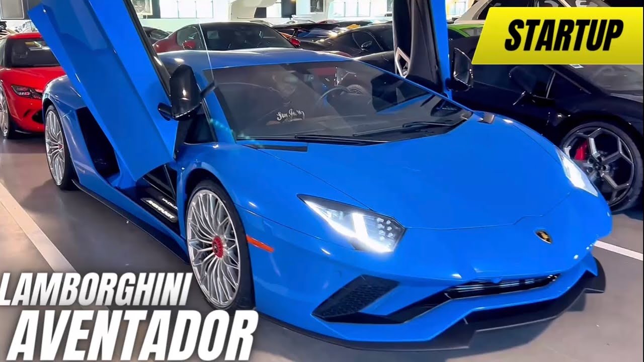 Lamborghini Aventador S in Nila Blu: Full Tour 🔥