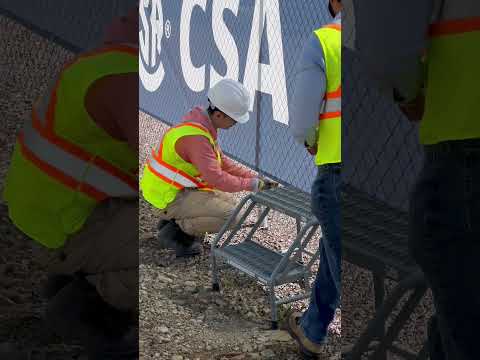“CSA APPROVED” banner installation