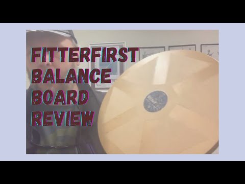 Fitterfirst Professional Balance Board - Amazon Review by a licensed Physical Therapist