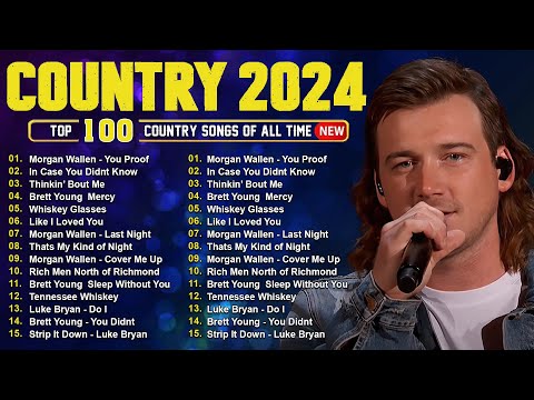 Country Music Playlist 2024 ️💖 Morgan Wallen, Chris Stapleton, Kane Brown, Luke Combs, Jason Aldean