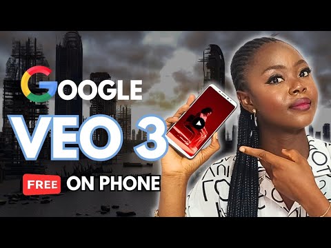 How to use Google VEO 3 on PHONE (Easy beginner tutorial)