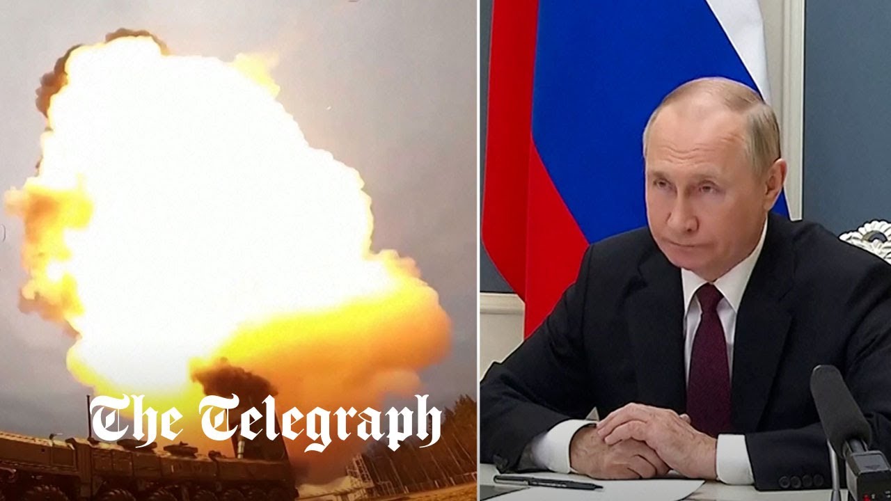 Putin Oversees Military Drills Simulating Massive Nuclear Strike