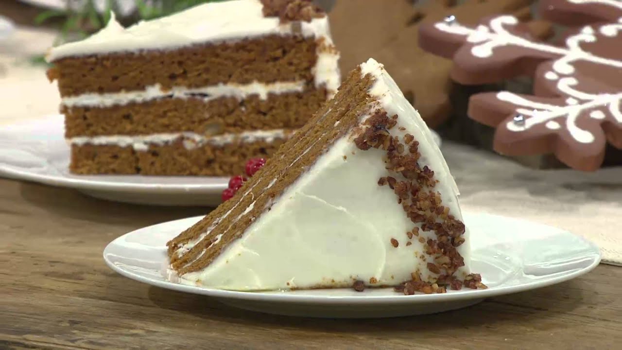 Ship week 12/7 Southern Living 4 lb. 12 oz. Gingerbread Layer Cake with Sharon Faetsch