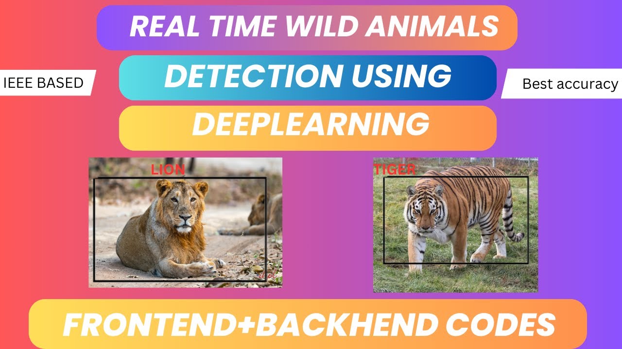 Real-Time Wild Animal Detection & Alert System Using YOLOv5 | Deep Learning IEEE Final Year Project