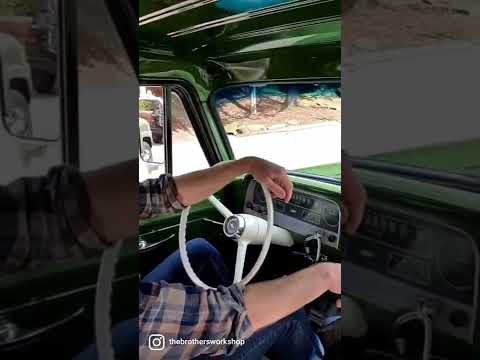 Driving My 1966 c20 #short #shorts #chevytrucks #c10nation