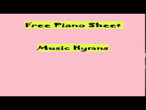 Free Piano Sheet Music Hymns
