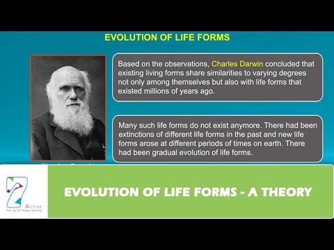 EVOLUTION OF LIFE FORMS - A THEORY Video Lecture - Class 10