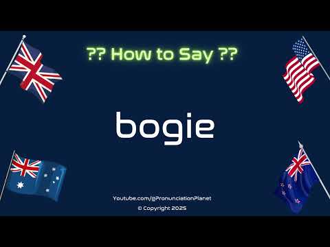 ๐๐ค๏ธ How to Pronounce Bogie? (CORRECTLY) | Pronunciation Planet