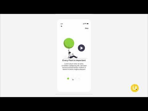 Online Plant Shopping App UI UX Design Prototype / Mockup In Adobe XD #AdobeXD #UIUXdesign