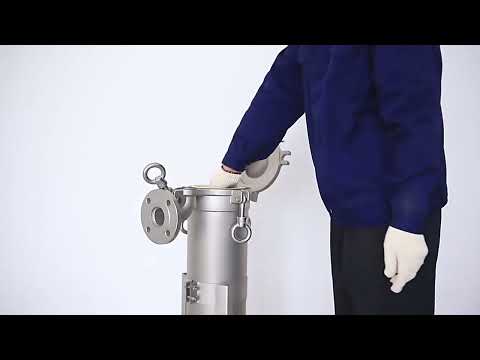 Ruiao Stainless Steel SUS304 316 Filter Housing Single/Multi-Bag Filter Housing For Wine Beer Juice