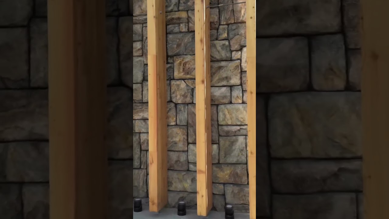 Facade Decoration: Wood & Stone