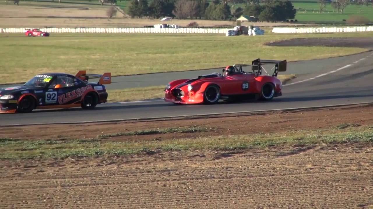 Python Racing in action